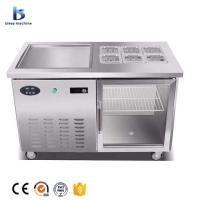 China Thailand Mobile Food Cart with Frozen Yogurt Machine and Automatic Defrost Function for sale