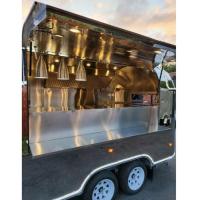 China 35KM-75KM/H Food Truck Catering Trailer with Easy Operation and Fully Equipped Kitchen for sale