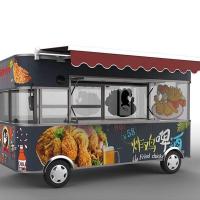 China Catering Trailer Food Trucks in Dubai and Thailand 24 Hour Service Machinery Function for sale