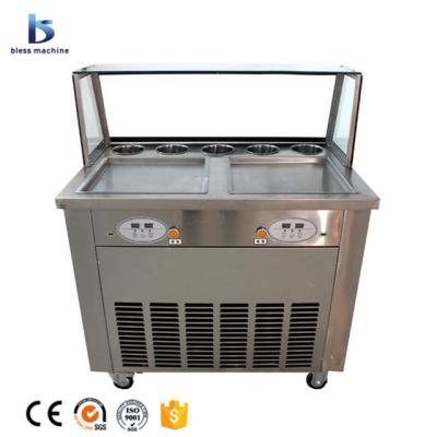China Thailand Mobile Food Cart with Frozen Yogurt Machine and Automatic Defrost Function for sale