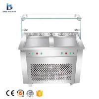 China Thailand Mobile Food Cart with Frozen Yogurt Machine and Automatic Defrost Function for sale