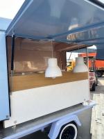 China Customized Equipments Modern Food Crepes Trailer for Best Sale 35km-75km/h Speed for sale