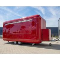 China 35km-75km/h Speed CE Certified Airstream Food Trailer Customized for Seasoning Plant for sale