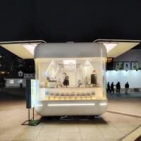 China Customizable Born Mobile Food Van with Stainless Steel and Painted Galvanized Sheet for sale