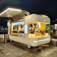 China 2024 Type Street Selling Mobile Food Trailer with Full Kitchen Voltage 110v/220v for sale