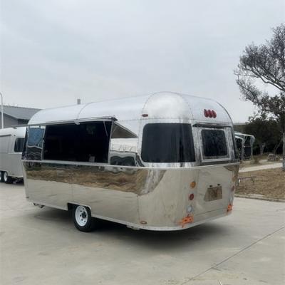 China Convenient and Versatile Mobile Food Trailer Cart for Making Delicious Food Anywhere for sale