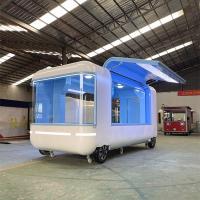 China Upgrade Your Food Cart Game with 2022 Hot Dog Cart Umbrella in Philippines Silver Color for sale