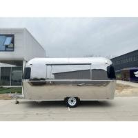 China Convenient and Versatile Mobile Food Trailer Cart for Making Delicious Food Anywhere for sale