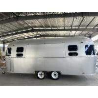 China Commercial Catering Trailer with Full Kitchen Mobile Airstream Ice Cream Coffee Food Truck for sale