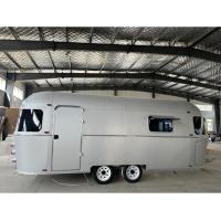 China Commercial Catering Trailer with Full Kitchen Mobile Airstream Ice Cream Coffee Food Truck for sale