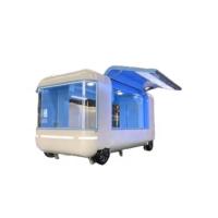 China Approved Electric Food Truck Fashionable Mobile Street Kitchen Food Cart Customized for sale