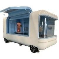 China Approved Electric Food Truck Fashionable Mobile Street Kitchen Food Cart Customized for sale
