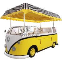 China Food Truck Machinery Function Electric Four-Wheel Snack Truck Suitable for Snack Vending for sale
