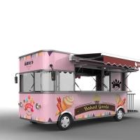 China 2022 Canton Fair Featured Concession Food Trailer Widely Used Customizable for Making Food for sale
