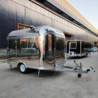China Fully Equipped Mobile Pizza Fast Food Trucks With Full Kitchen by Wecare Custom Airstream for sale