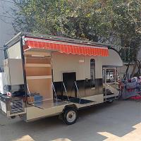 China Electric System Provided Customized Off Road RV Caravan Camper Trailer with 50L Fridge for sale
