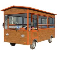 China Leading Electric Rickshaw Food Cart User-Friendly Design for sale