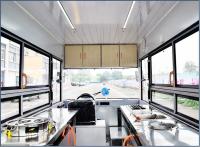 China 85kms Long Distance Construction Equipment Motorcycle Food Cart with 24 Months Guarantee for sale