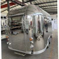 China 2400-3000pcs/h Full Stainless Steel Food Cart Refrigerator for Outdoor Fast Food for sale