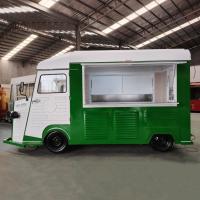 China Multipurpose Electric Mobile Van Fast Food Snack Catering Coffee Truck Trailer Cart for sale