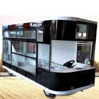 China Food Stand Cart with Double Side Open Windows Long Working Life and Guarantee for sale