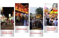 China Food Hygiene Standards Manufacture Outdoor 3 or 4 Wheels Food Cart for Mobile Food Truck for sale