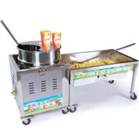 China Trade Assurance Stainless Steel Popcorn Machine for Fast and Flavorful Snack Production for sale