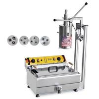 China 5 molds Stainless steel Churros Machine 1100*600*570mm for sale