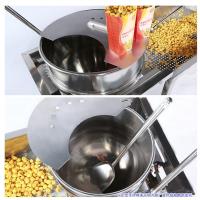 China Gas or Electric Popcorn/Pop Corn Snack Machine 530mm Pan Diameter for sale