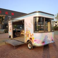 China Construction Works Multi-functional Electric Mobile Boutique Cart for Food and Snack for sale