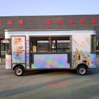 China Construction Works Multi-functional Electric Mobile Boutique Cart for Food and Snack for sale