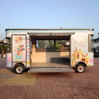 China Galvanized Steel Multi-functional Electric Mobile Food Snack Trailer for and Retail for sale