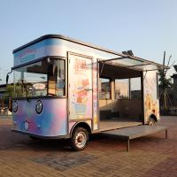 China Galvanized Steel Multi-functional Electric Mobile Food Snack Trailer for and Retail for sale