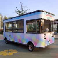 China Galvanized Steel Multi-functional Electric Mobile Food Snack Trailer for and Retail for sale