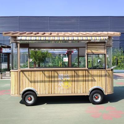 China Electric Mobile Fried Chicken Combo with Cola Beverage Coffee Ice Cream Milk Tea and Snacks for sale