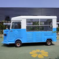 China Customized Length Outdoor Street Food Cart for Fast Food Snack Catering Drinks Coffee for sale