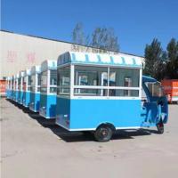 China Multipurpose Mobile Electric Fast Food Snack Tricycle with 3 Road Wheels 40km/hr Speed for sale