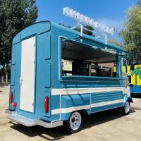 China Multipurpose Fast Food Snack Catering Drinks Coffee Truck Trailer Cart for Farms 2023 for sale