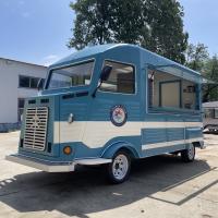 China Multipurpose Fast Food Snack Catering Drinks Coffee Truck Trailer Cart for Farms 2023 for sale