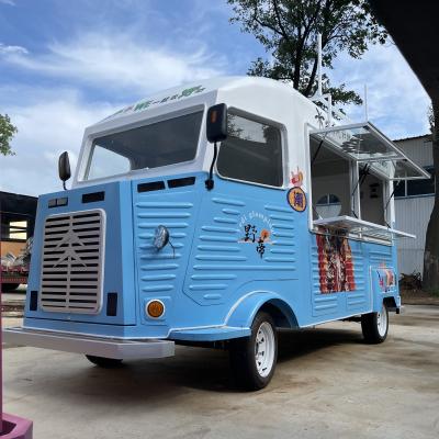 China Multipurpose Electric Mobile Van Fast Food Snack Catering Drinks Coffee Truck Trailer Cart for sale