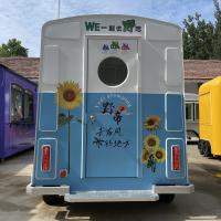 China Multipurpose Electric Mobile Van Fast Food Snack Catering Drinks Coffee Truck Trailer Cart for sale