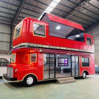 China Multipurpose Leisure Fast Food Equipment 9*2.14*4.8m Double Deck Luxury Truck Trailer for sale