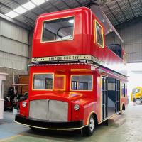 China Multipurpose Leisure Fast Food Equipment 9*2.14*4.8m Double Deck Luxury Truck Trailer for sale