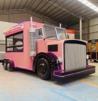 China Complete Kitchen Equipment Fast Food Snack Catering Ice Cream Coffee Truck Trailer for sale