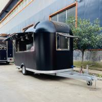 China 2023 Mobile Trailer for Snacks Fast Food Drinks Ice Cream Coffee Milk Tea and Durable for sale