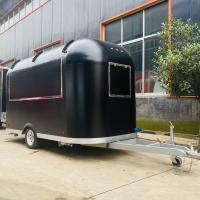 China 2023 Mobile Trailer for Snacks Fast Food Drinks Ice Cream Coffee Milk Tea and Durable for sale