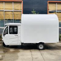 China 2023 Multipurpose Mobile Electric Fast Food Snack Tricycle Pedicab for Retail Outlet for sale