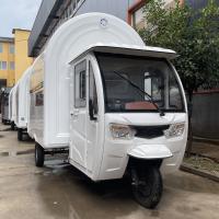 China 2023 Multipurpose Mobile Electric Fast Food Snack Tricycle Pedicab for Retail Outlet for sale