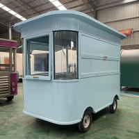 China Machinery Function 85kms per hr Electric Mobile Snack Van for Fast Food and Beverages for sale