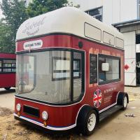 China Mobile Sales Fruit Salad Coffee Milk Tea Beer Ice Cream Design Truck Trailer Cart for sale